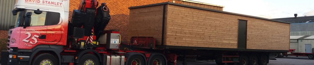 Cabin Transport & Modular Building movers - David Stanley Transport